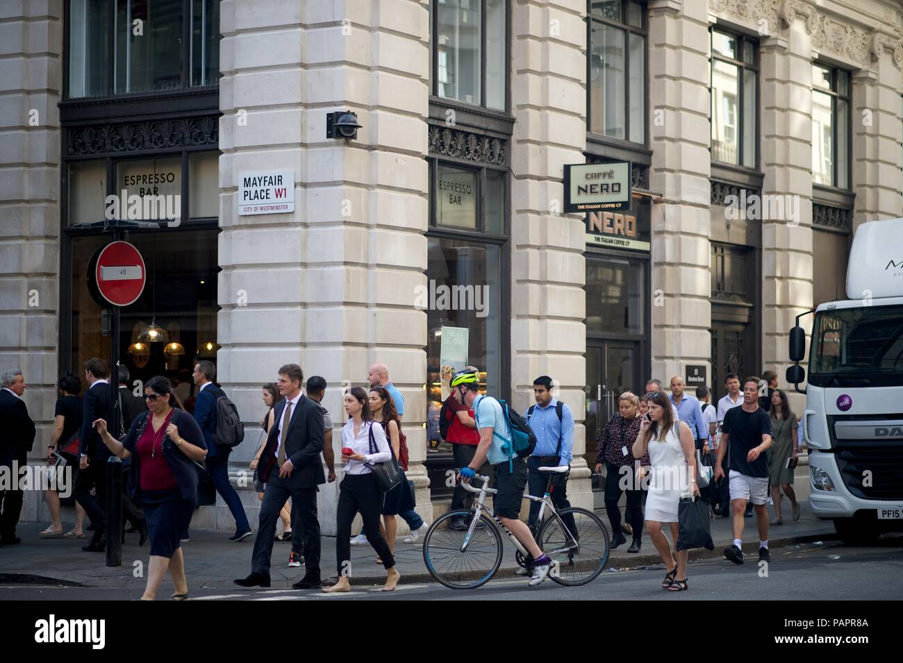 Berkeley Square, London Stock Photo - Alamy