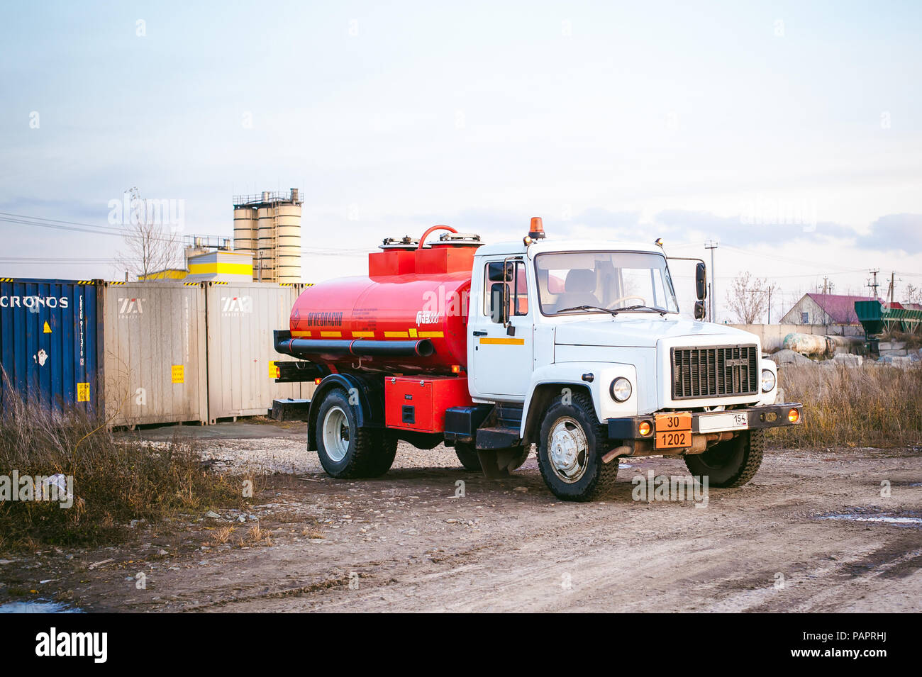 Small gaz transporter ship hi-res stock photography and images - Alamy