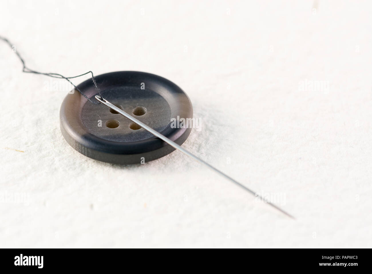Hand sewing needle hi-res stock photography and images - Alamy