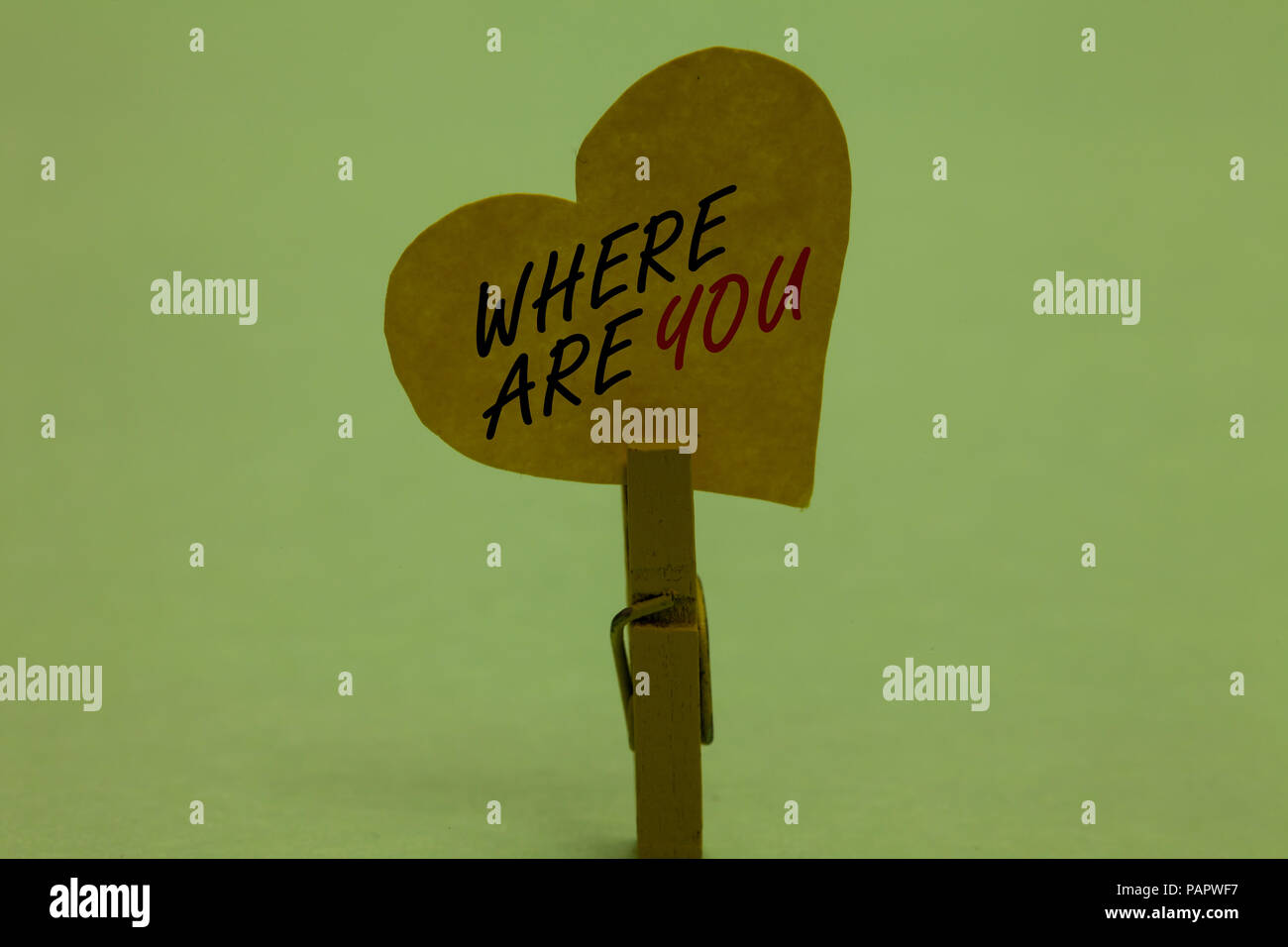 Handwriting text Where Are You. Concept meaning Give us your location ...
