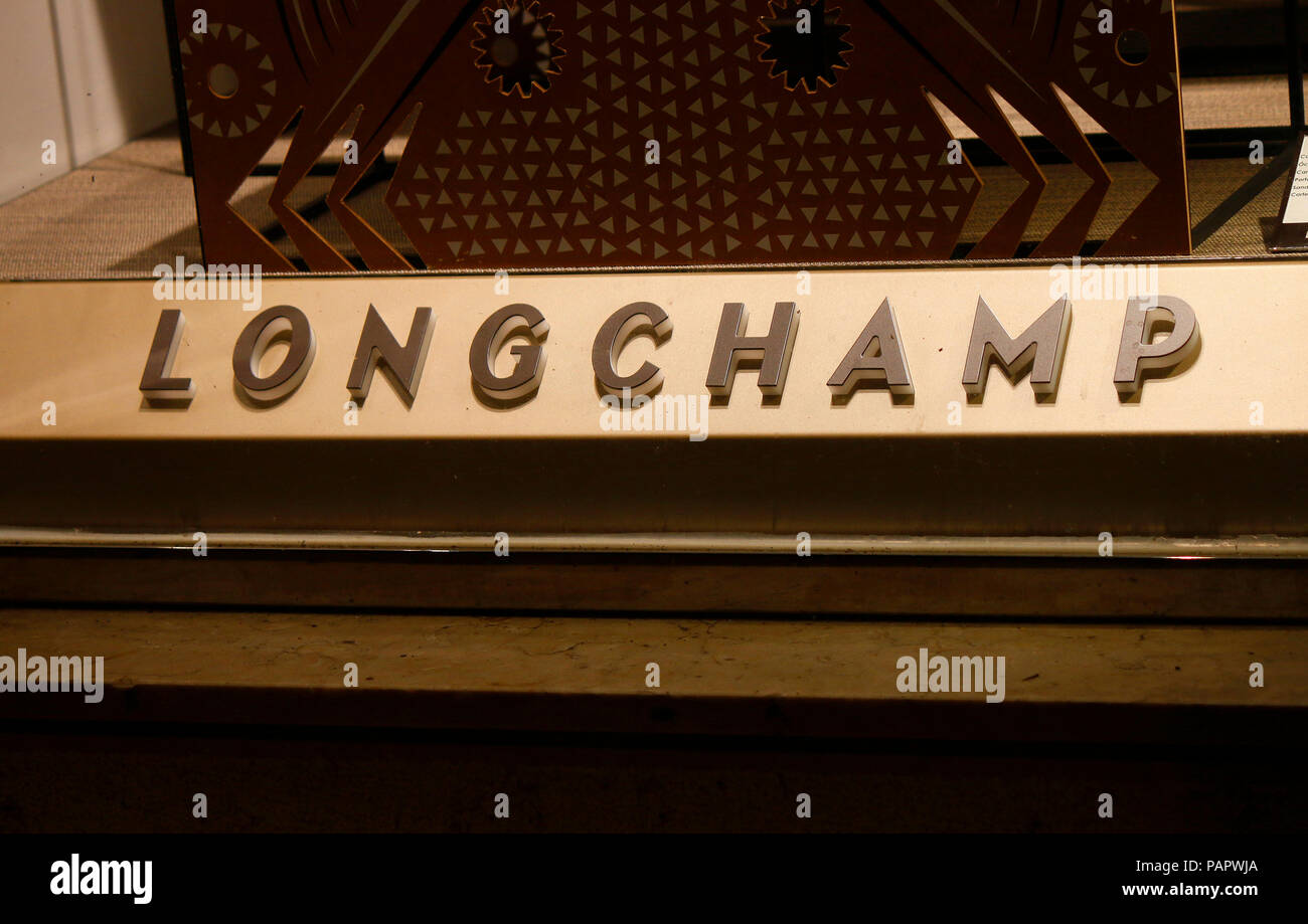 Longchamp logo hi-res stock photography and images - Alamy