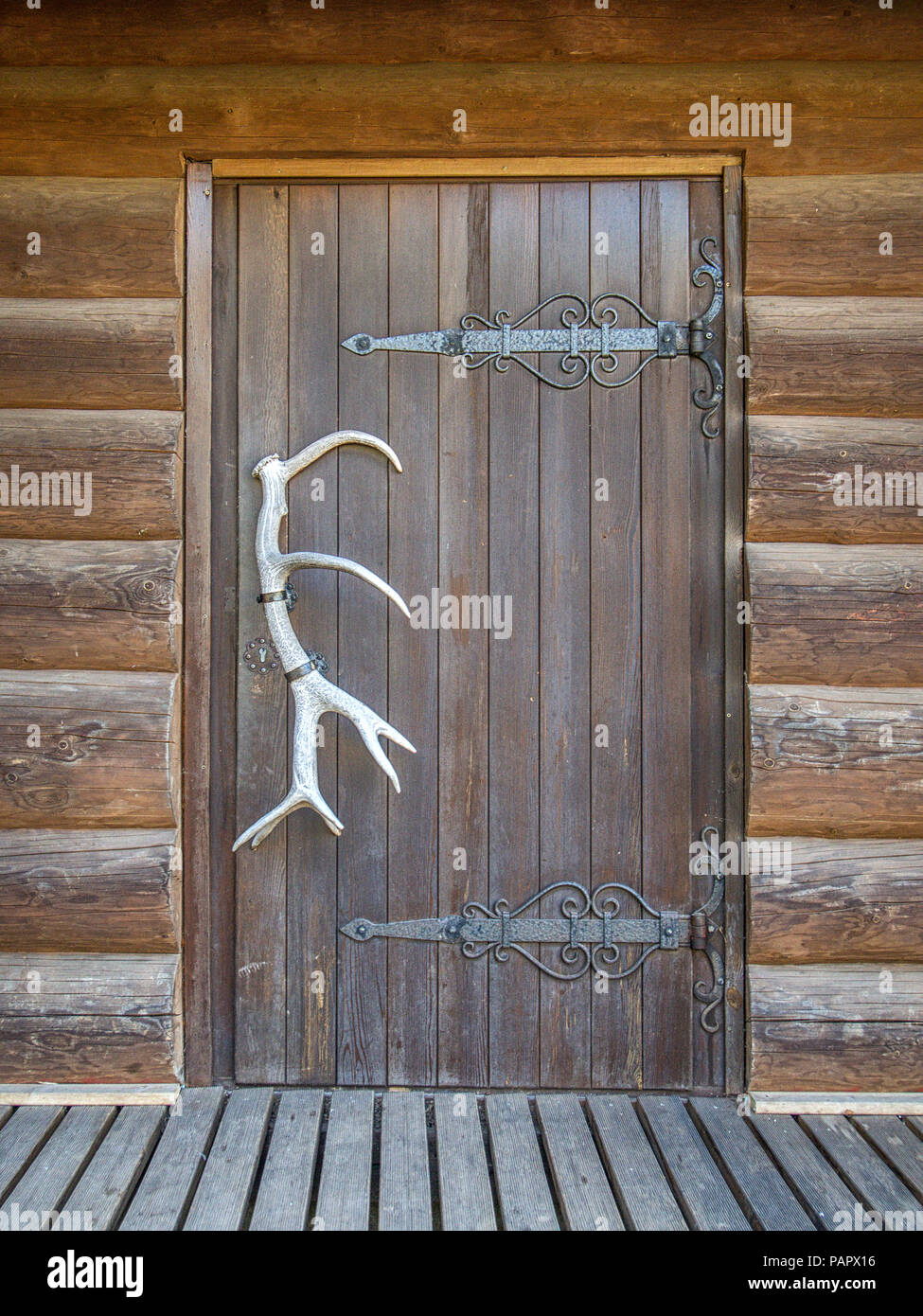 Deer Antler Wall High Resolution Stock Photography and Images - Alamy