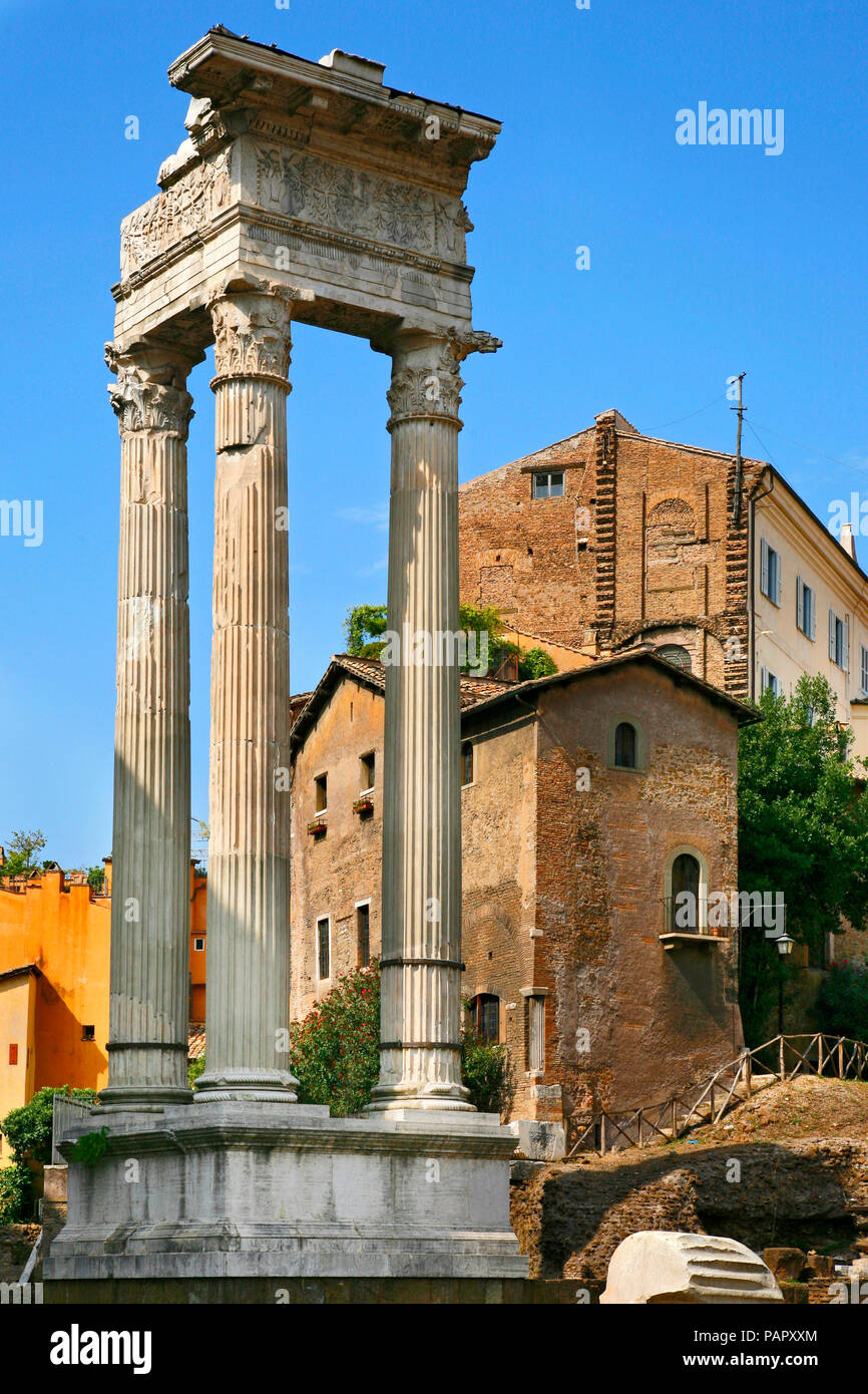 Italy temple of apollo sosiano hi-res stock photography and images - Alamy