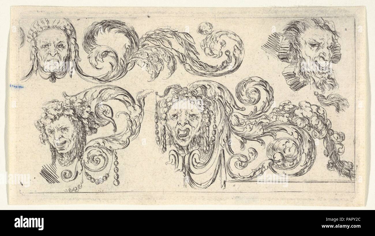 Four grotesque heads hi-res stock photography and images - Alamy