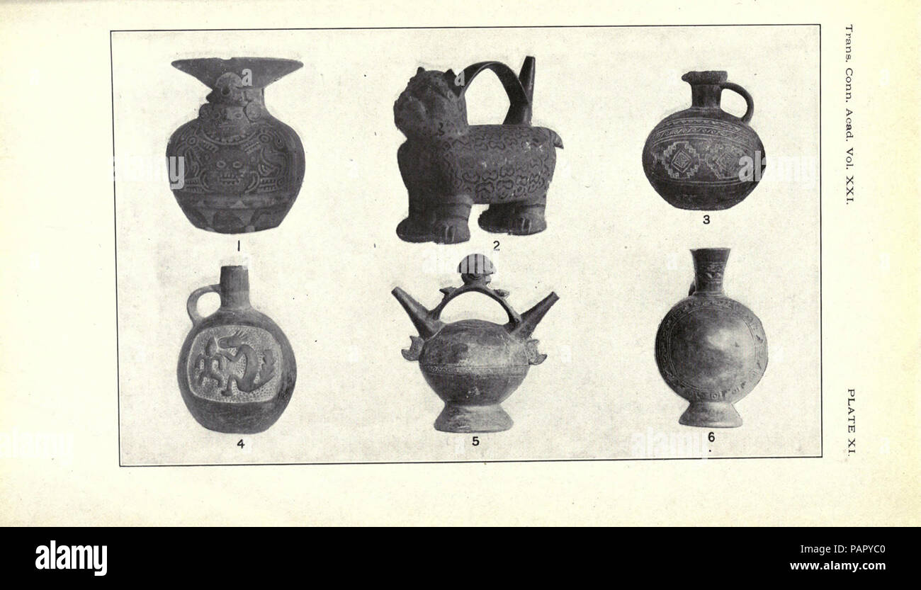 A survey of ancient Peruvian art Stock Photo - Alamy