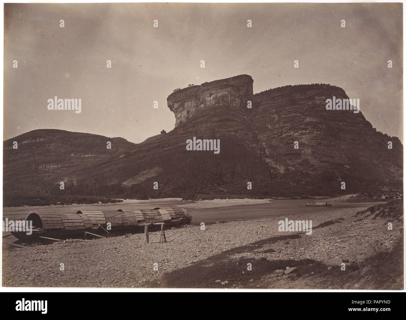 Temple of Tai-wang at Wu ü near Sing Chang Tea Mart. Artist: Lai Fong ...