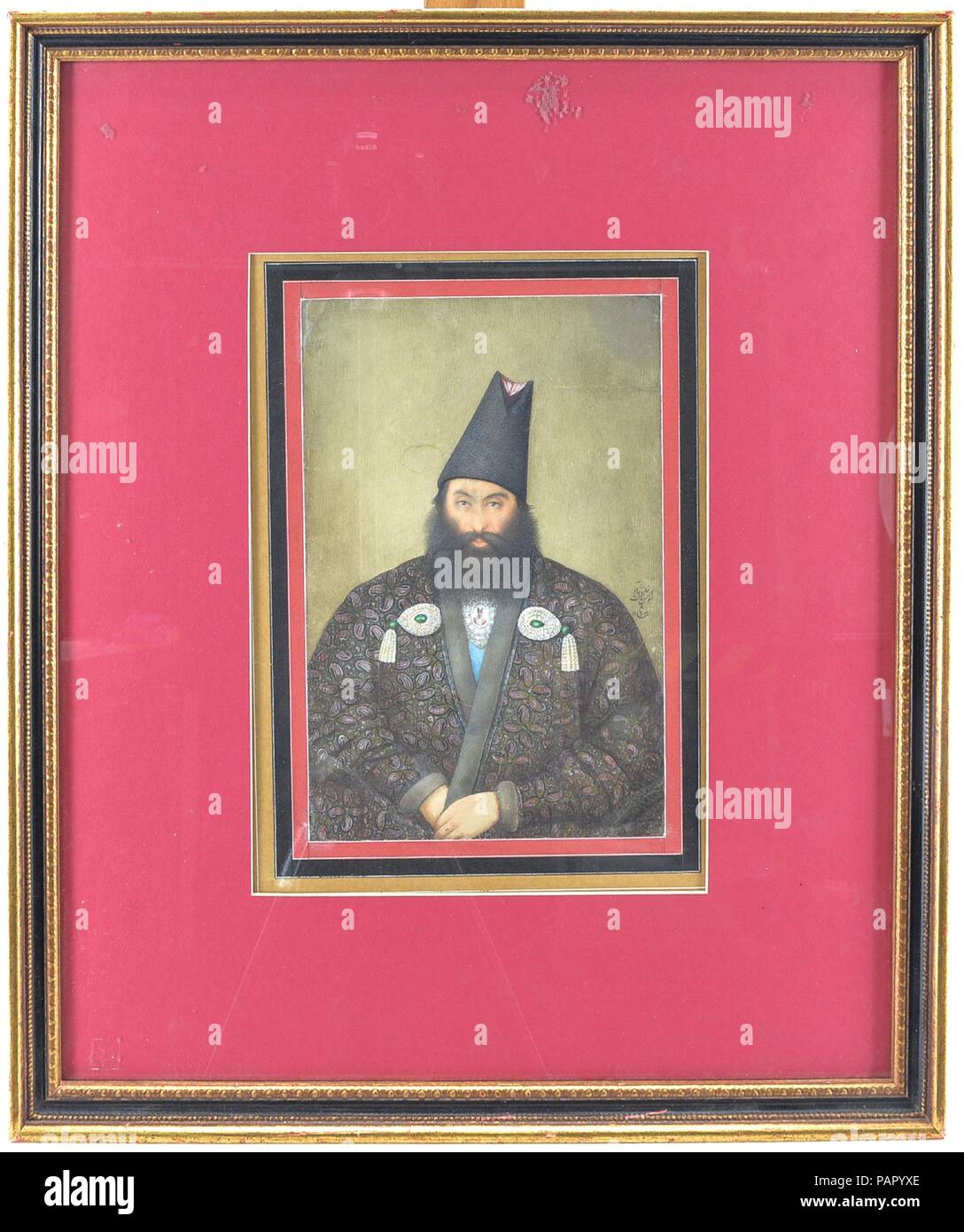Qajar paintings hi-res stock photography and images - Alamy