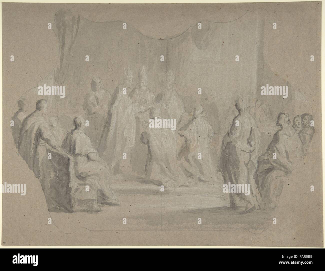 The Consecration of a Bishop. Artist: Anonymous, French, 18th century ...