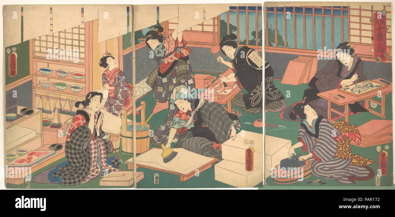 Japanese Peasants And Artisans