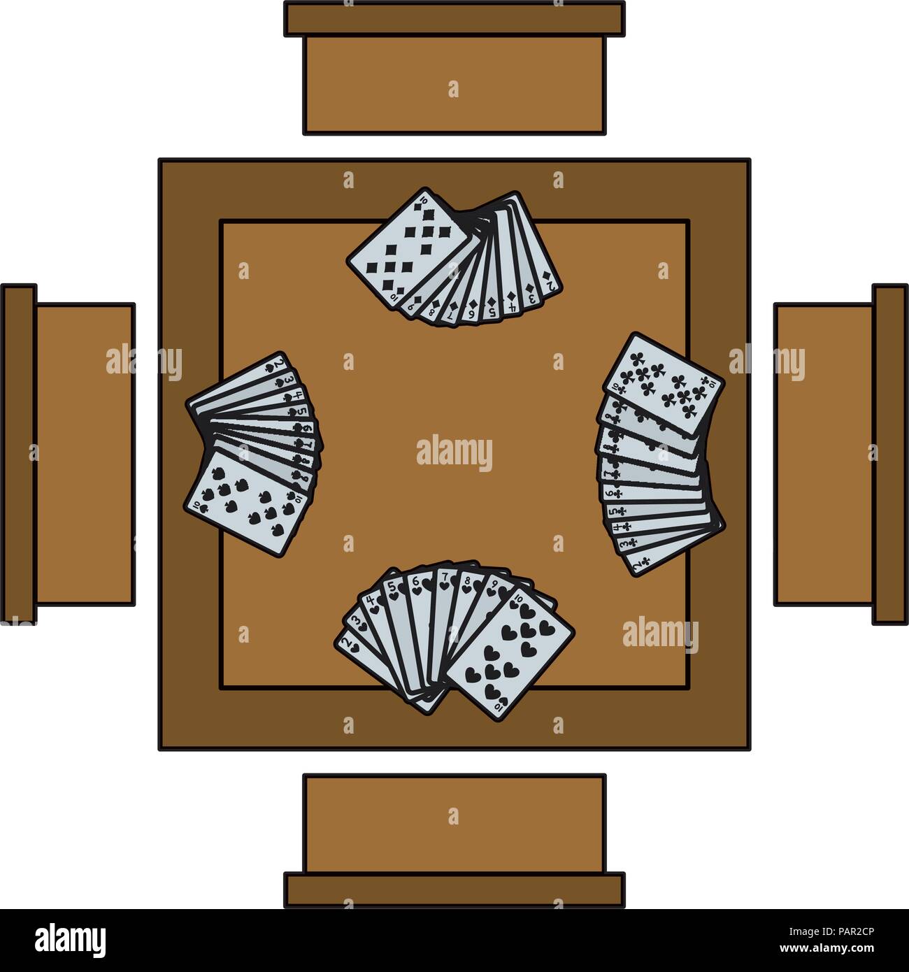 Playingcards Stock Vector Images - Alamy