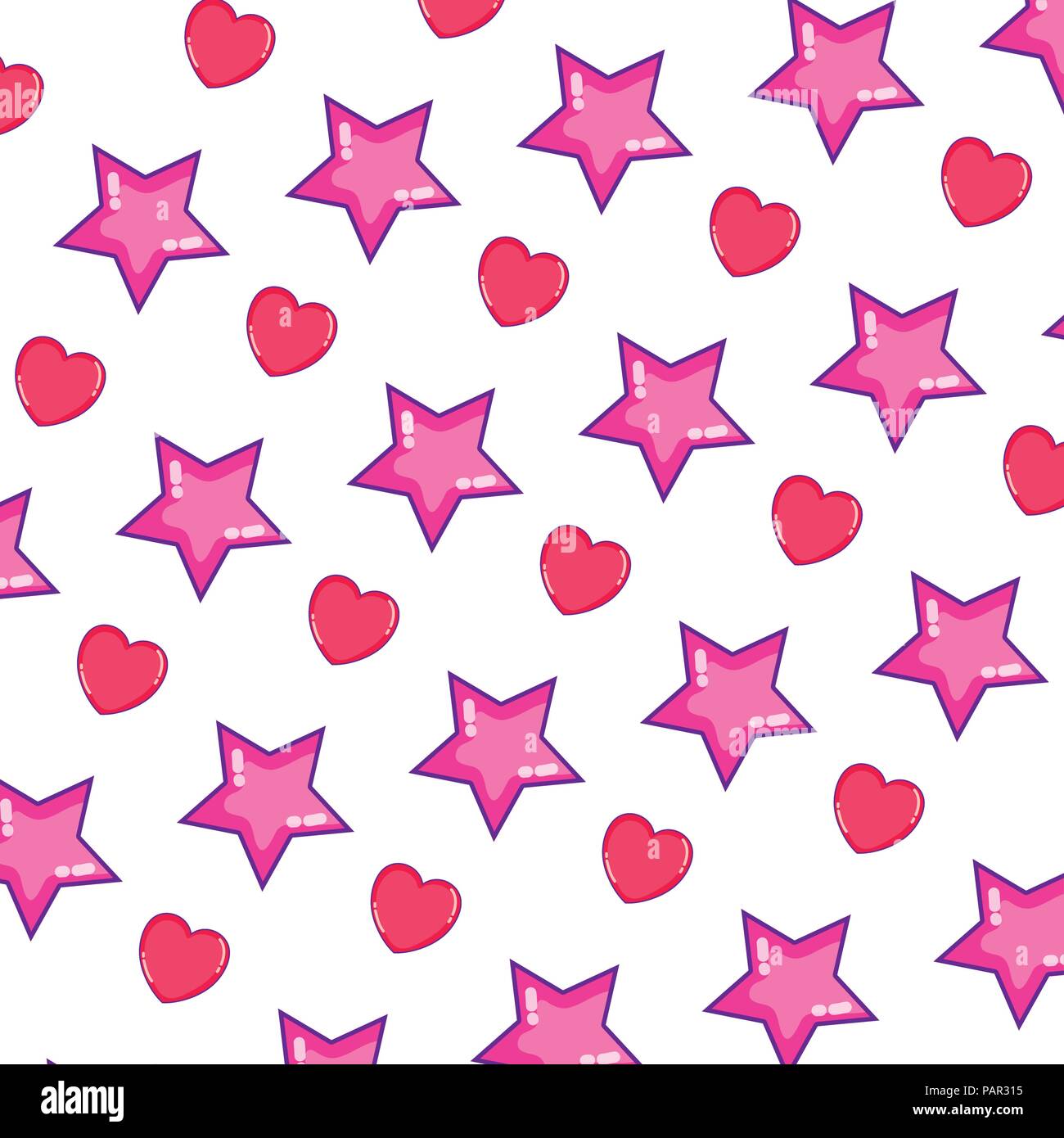art star and love symbol background Stock Vector Image & Art - Alamy