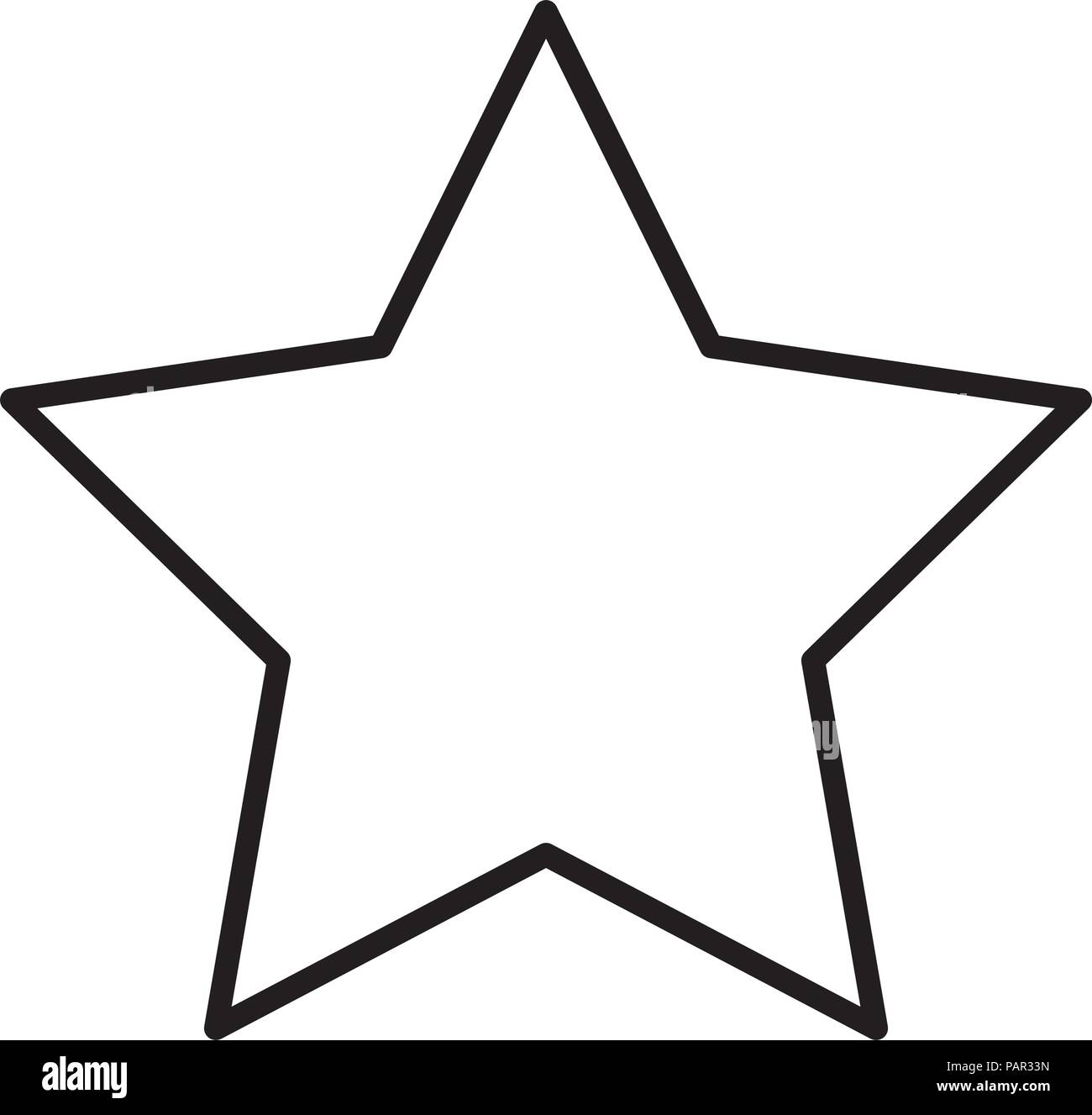 line art star style graphic trendy Stock Vector Image & Art - Alamy