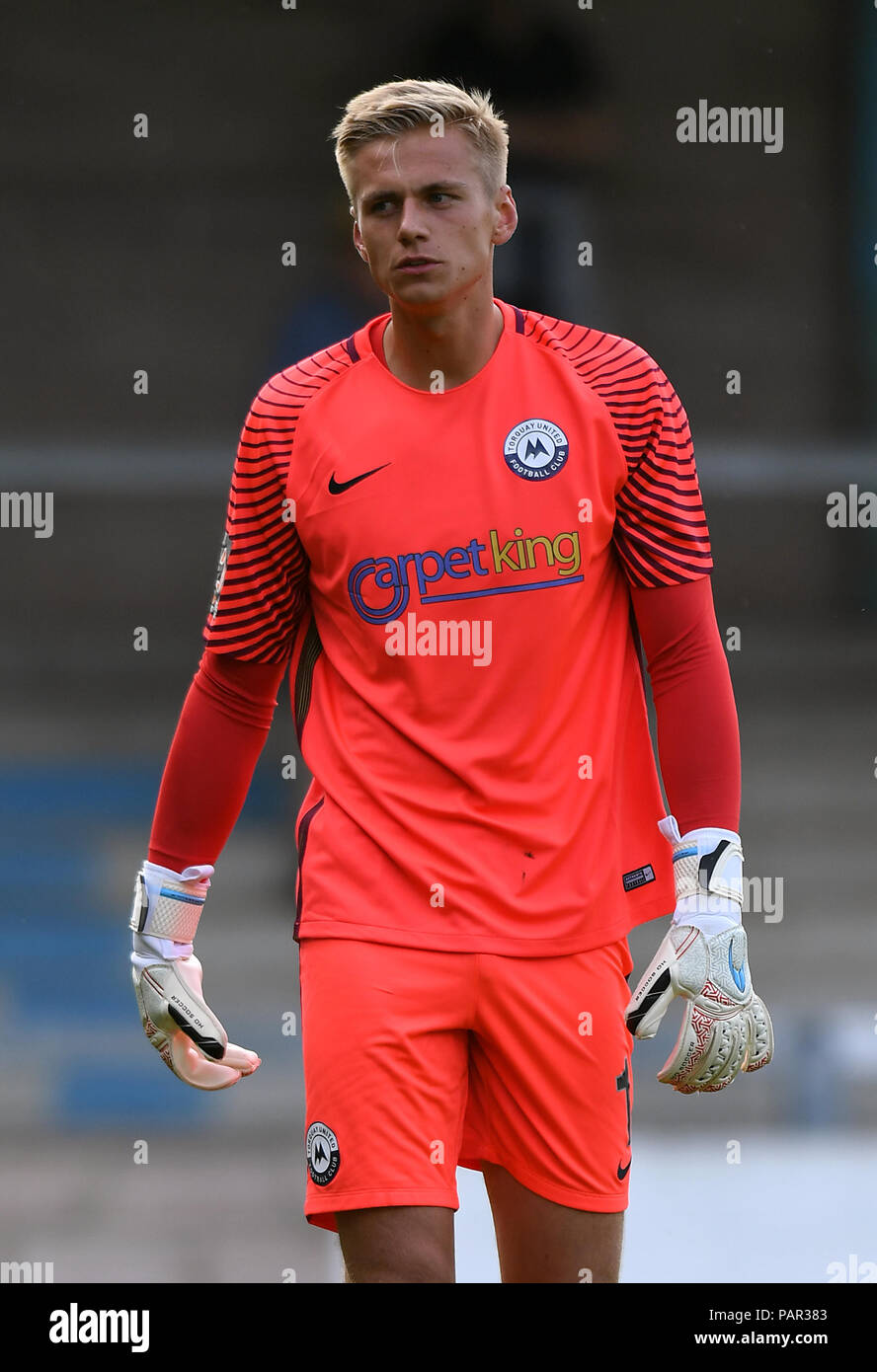 Torquay United's Alex Bass Stock Photo - Alamy