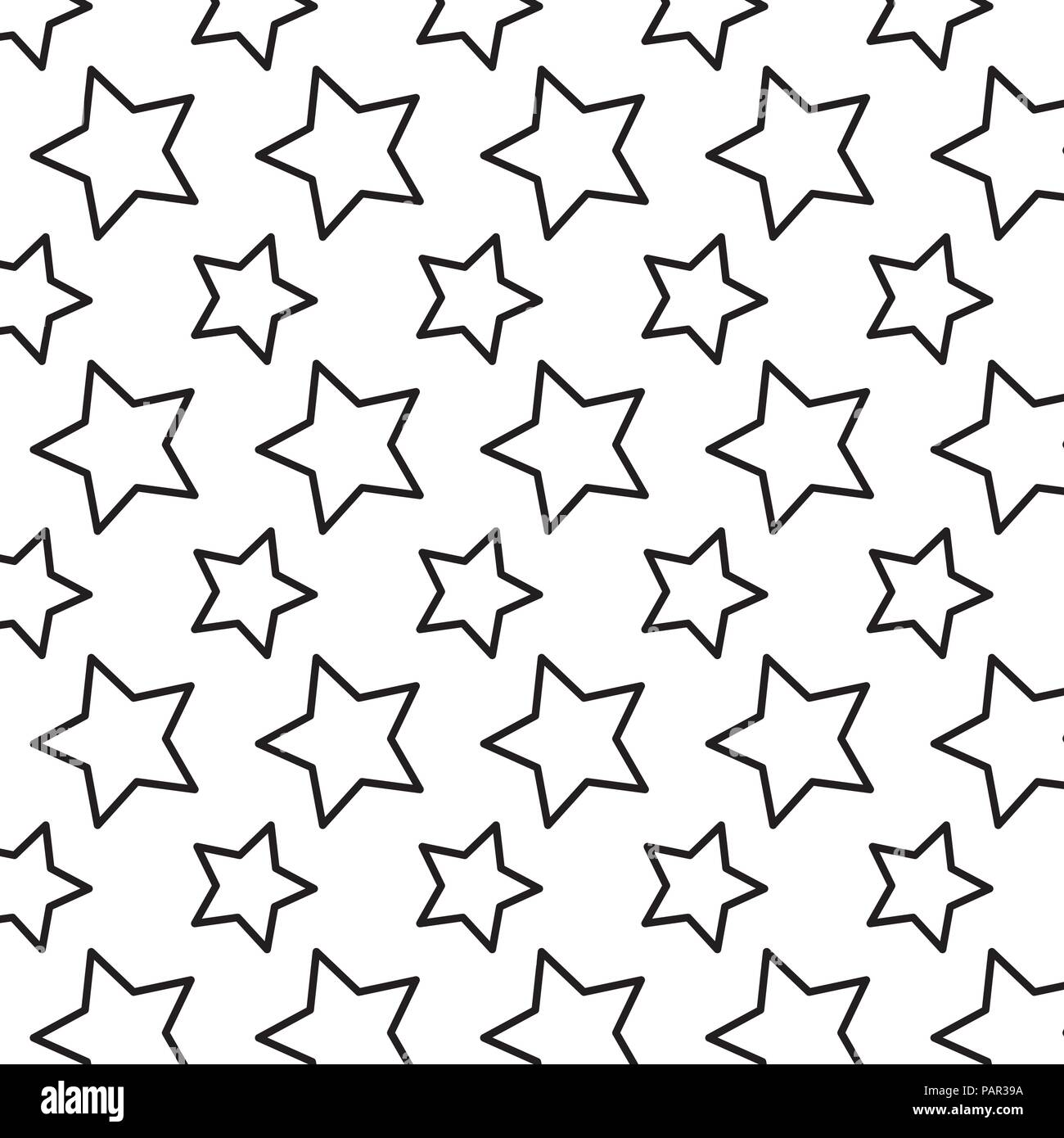 Star line art Stock Vector Images - Alamy
