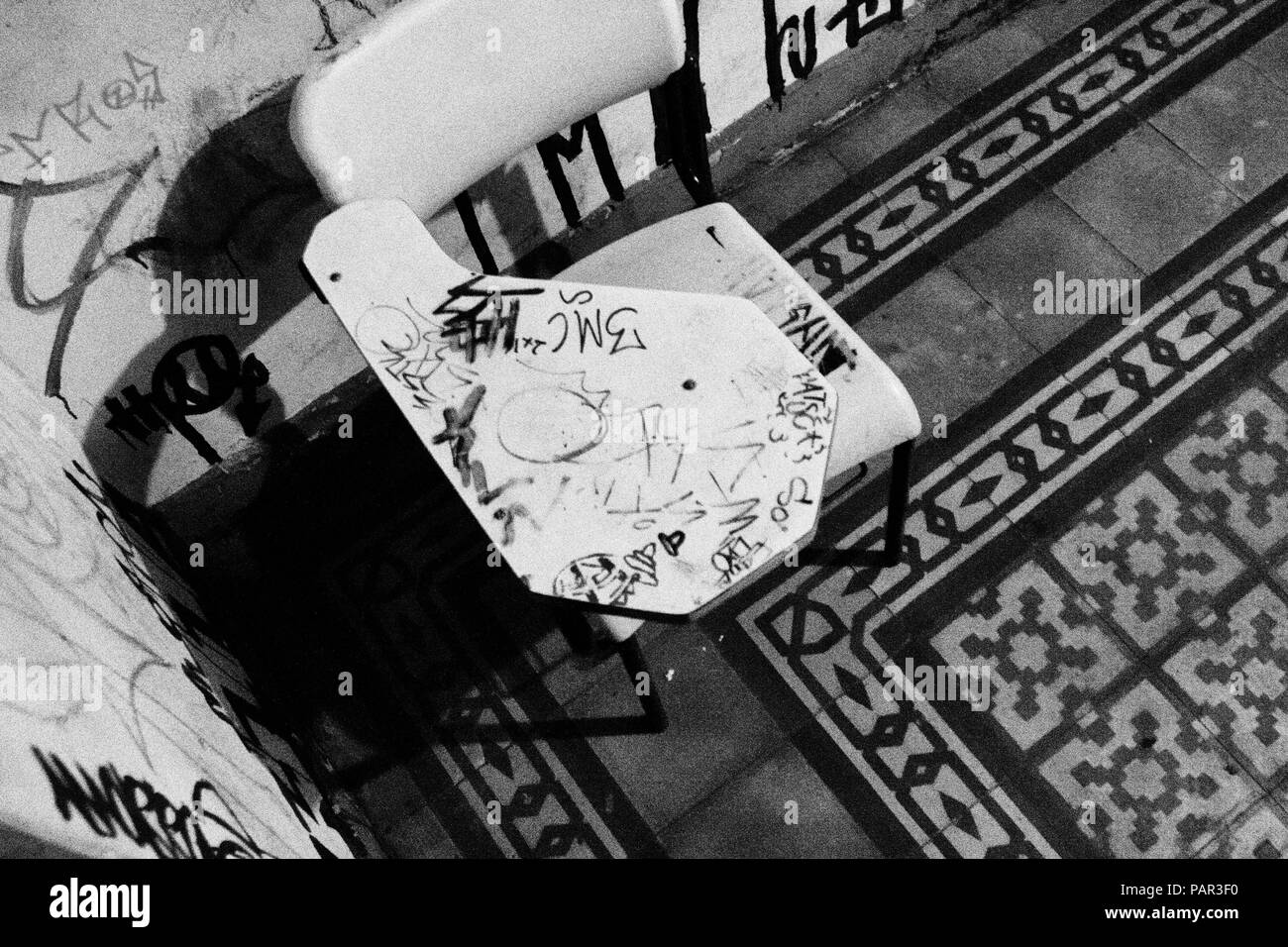 Hall in old school Black and White Stock Photos & Images - Alamy