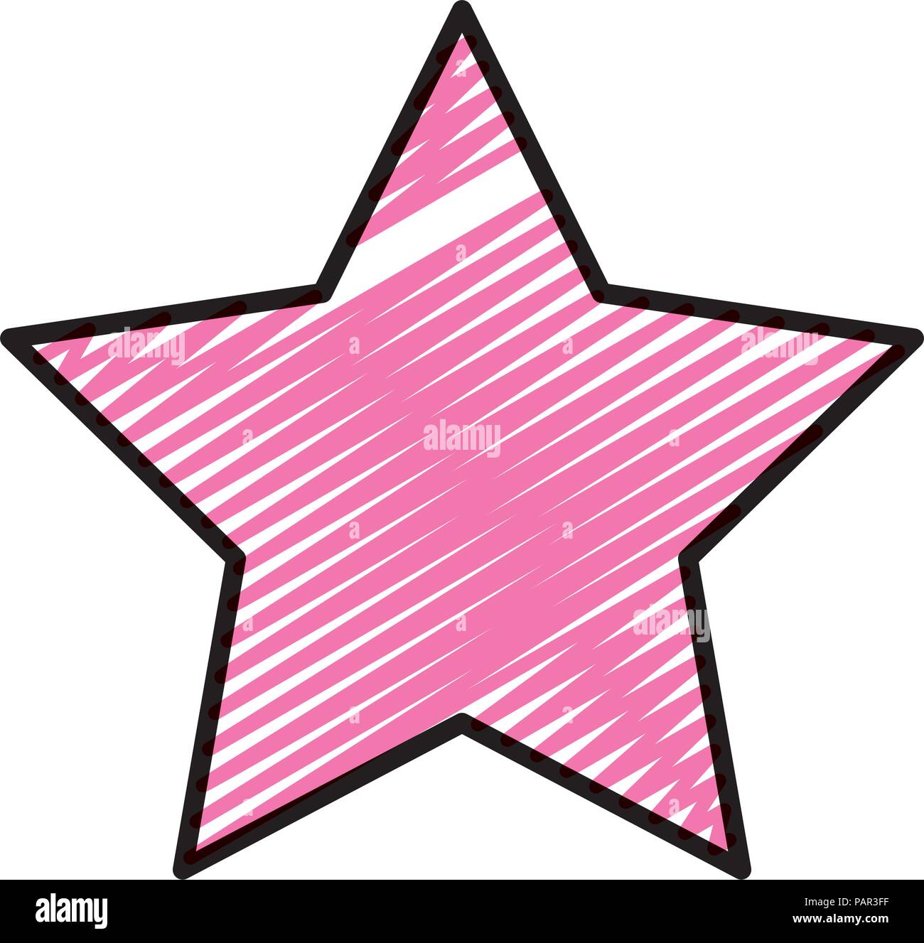 doodle art star style graphic trendy Stock Vector Image & Art - Alamy