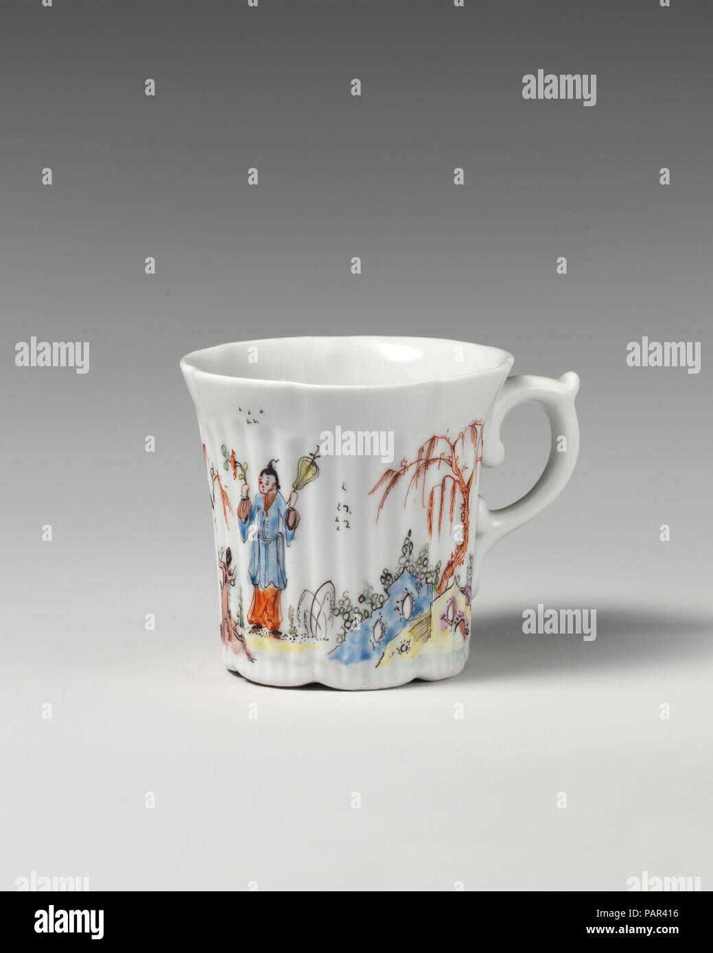 Coffee can. Culture: British, Worcester. Factory: Worcester factory ...