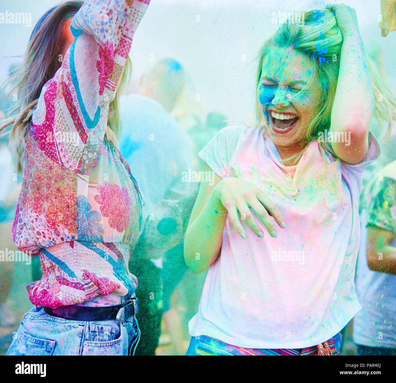 Powder festival hi-res stock photography and images - Alamy