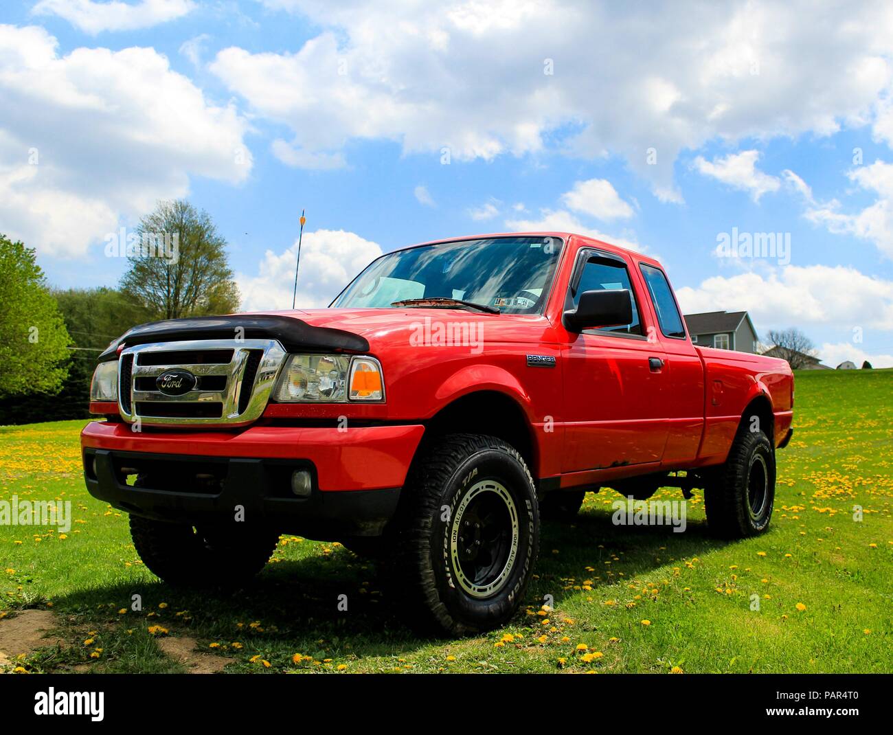 Jacked Up Ford Ranger