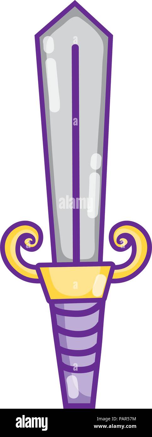 metal blade weapon medieval object Stock Vector Image & Art - Alamy