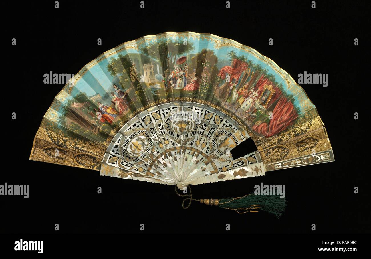 Fan. Culture: Italian. Date: 1850-70. Museum: Metropolitan Museum of ...