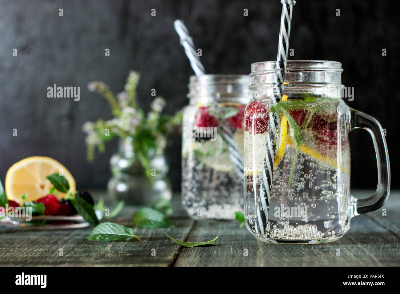 Cool lemon drink Stock Photo - Alamy