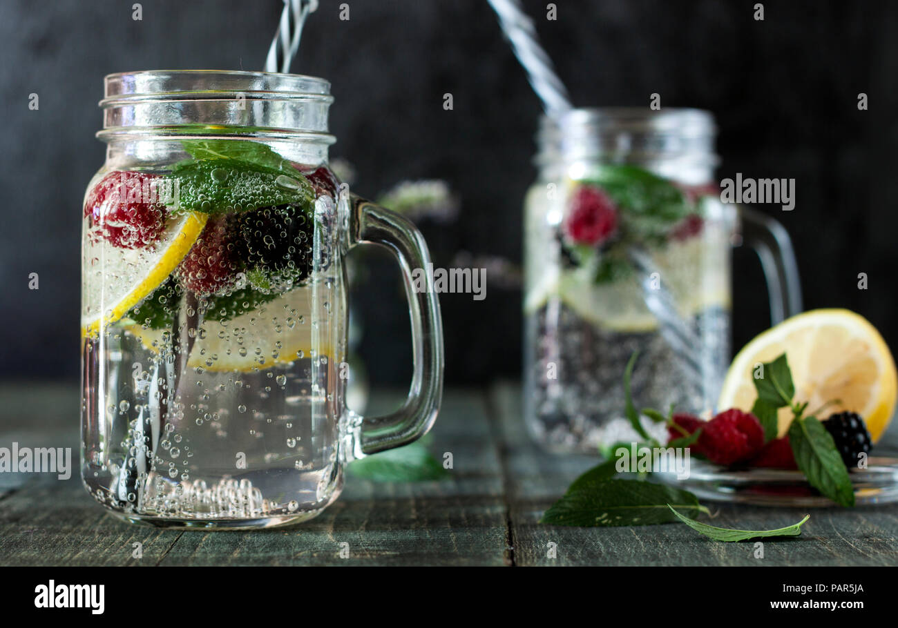Cool lemon drink Stock Photo - Alamy