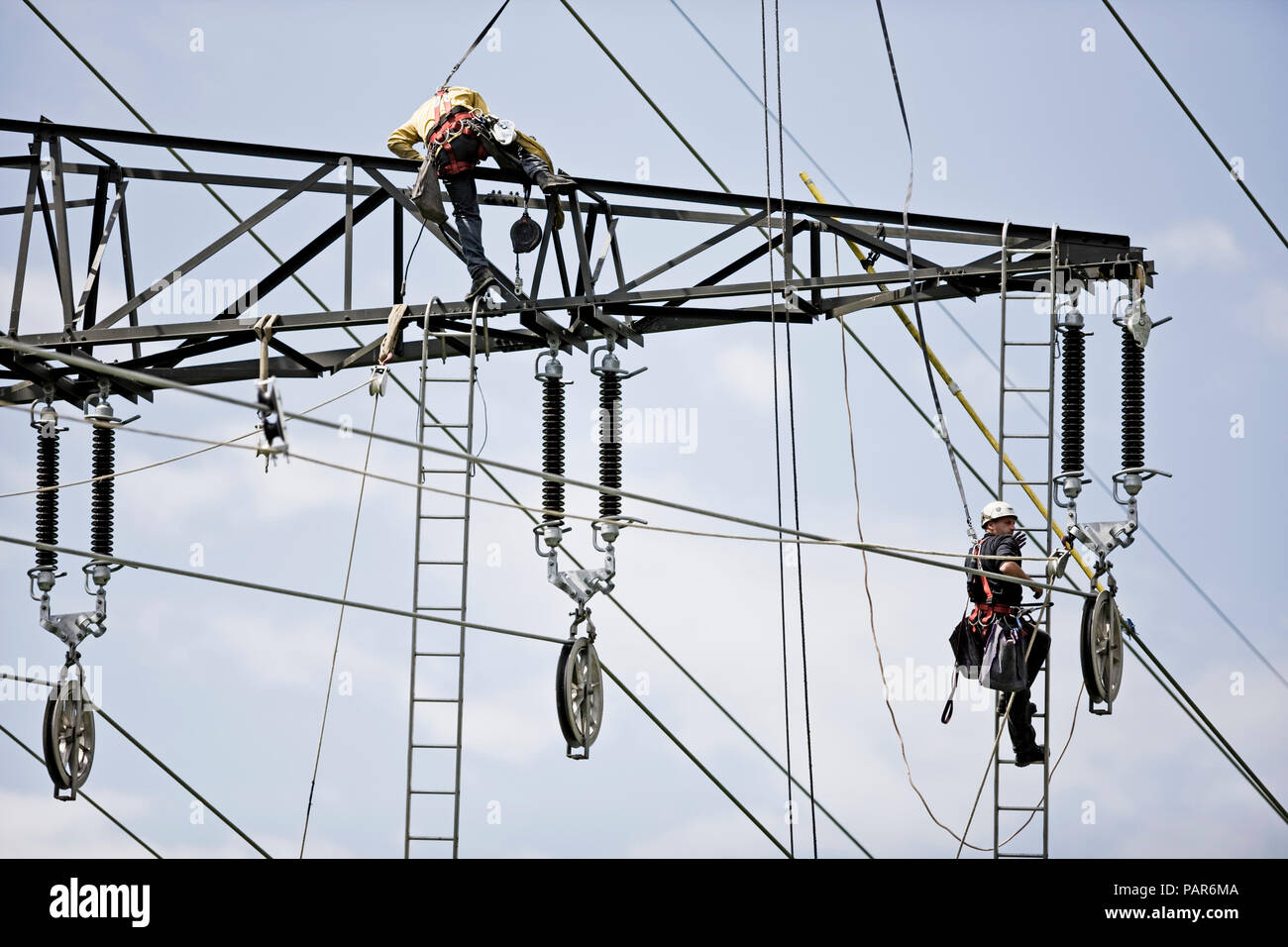 High voltage power line hi-res stock photography and images - Alamy
