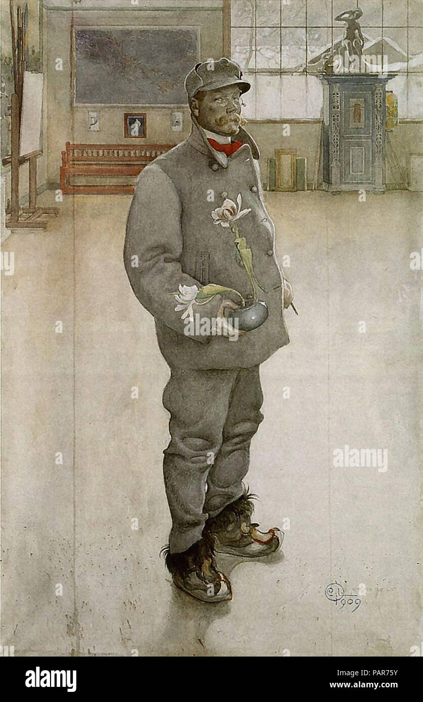 Carl larsson self portrait hi-res stock photography and images - Alamy