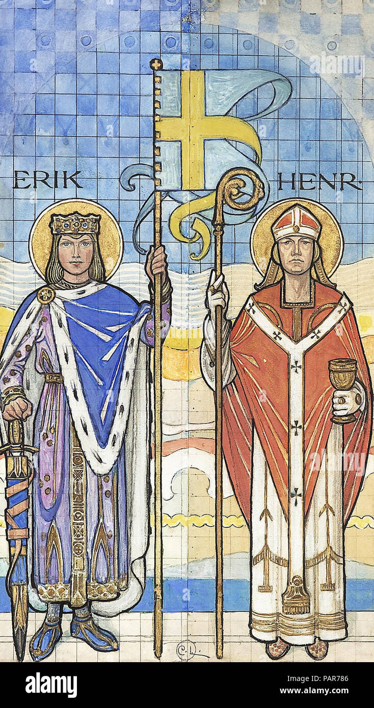 Larsson Carl - St Erik Och St Henrik Stock Photo - Alamy