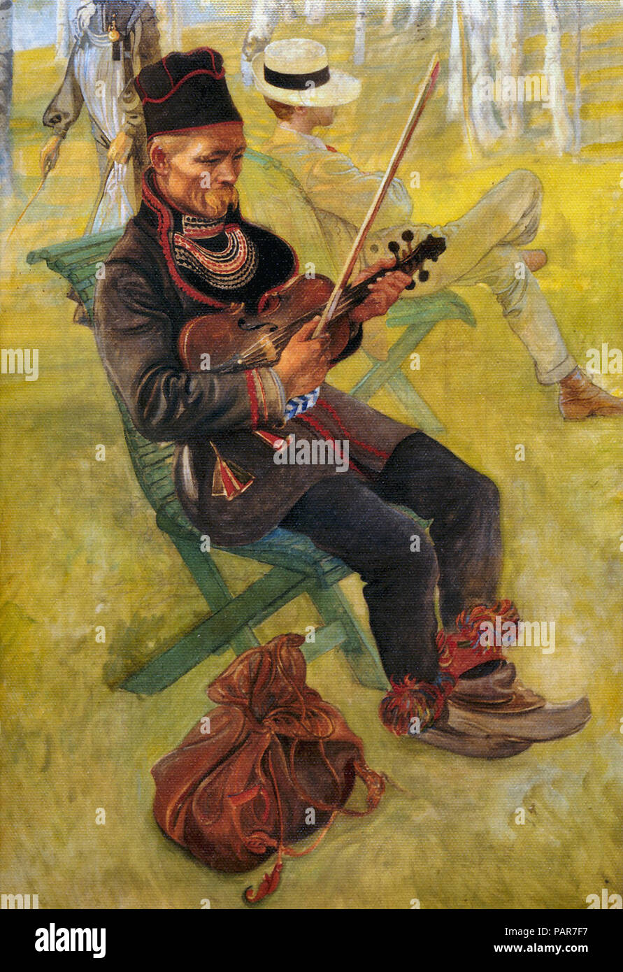 Larsson Carl - Violinist and Author John Johansson (Lapp John Stock ...