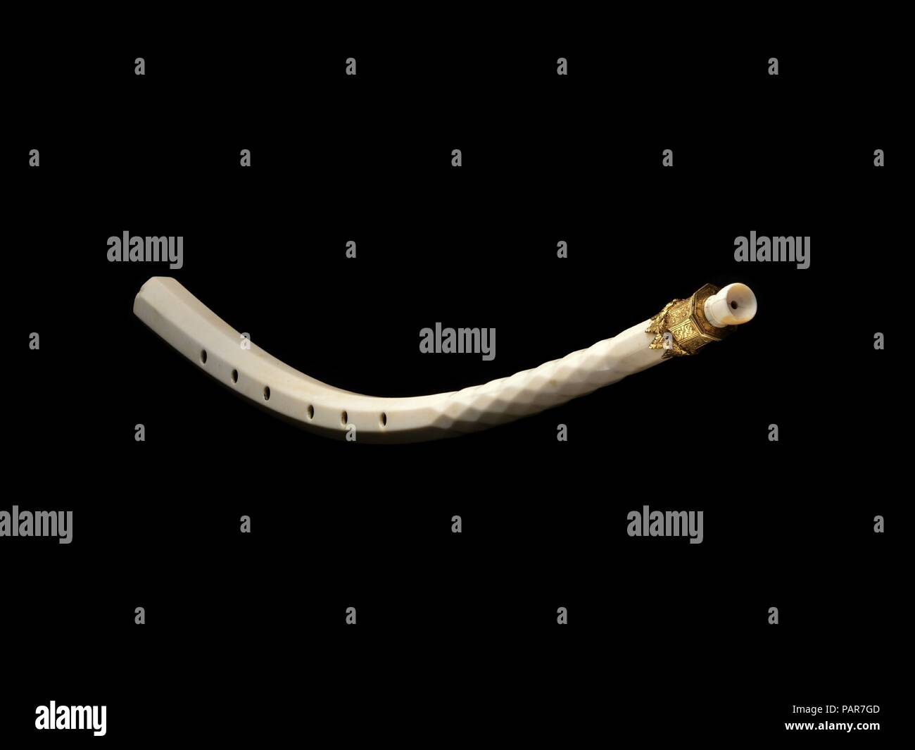 Cornetto in A. Culture: German. Dimensions: Height (along center axis ...