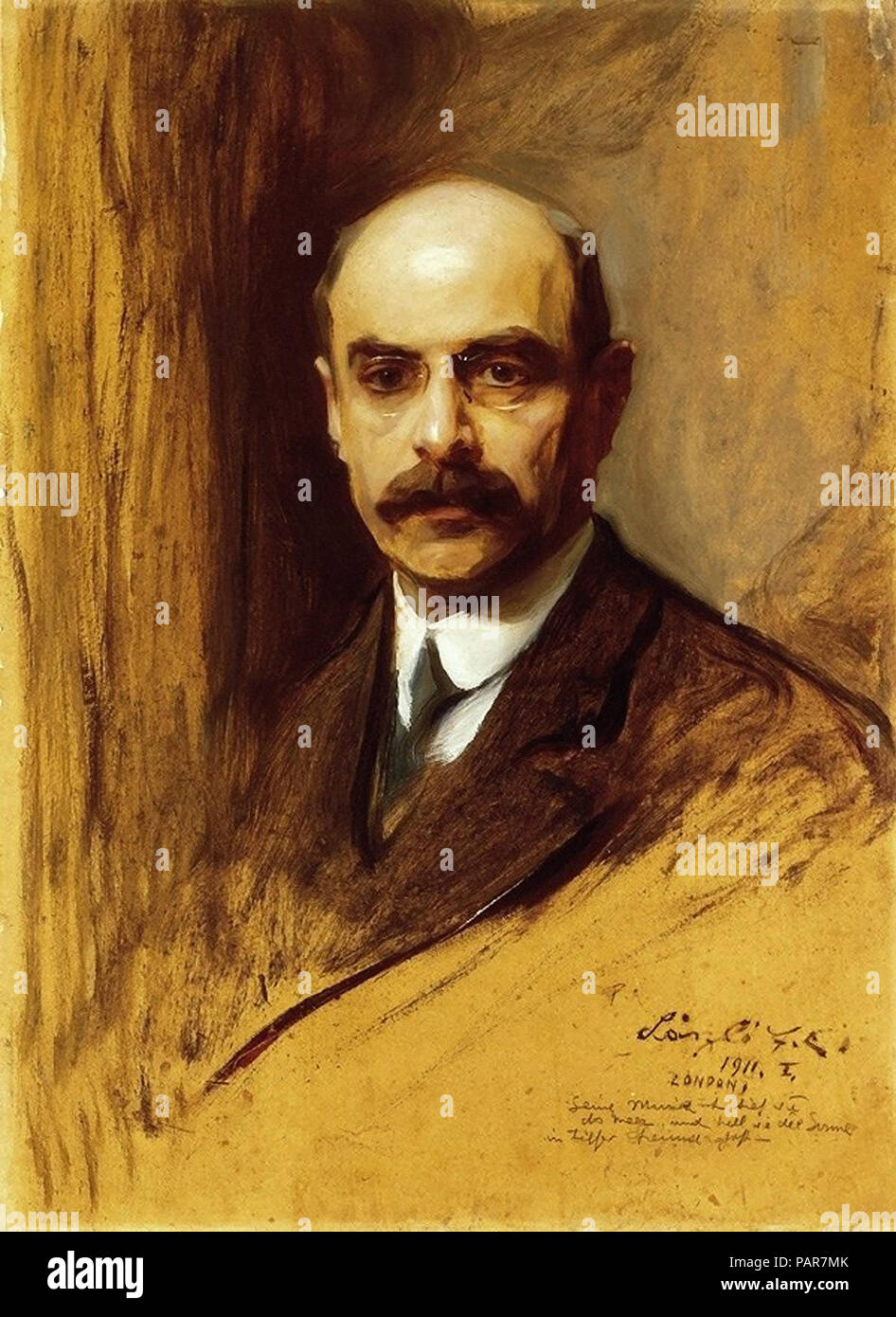 Laszlü3 FüCLöp Elek - Man with a Moustache Stock Photo - Alamy