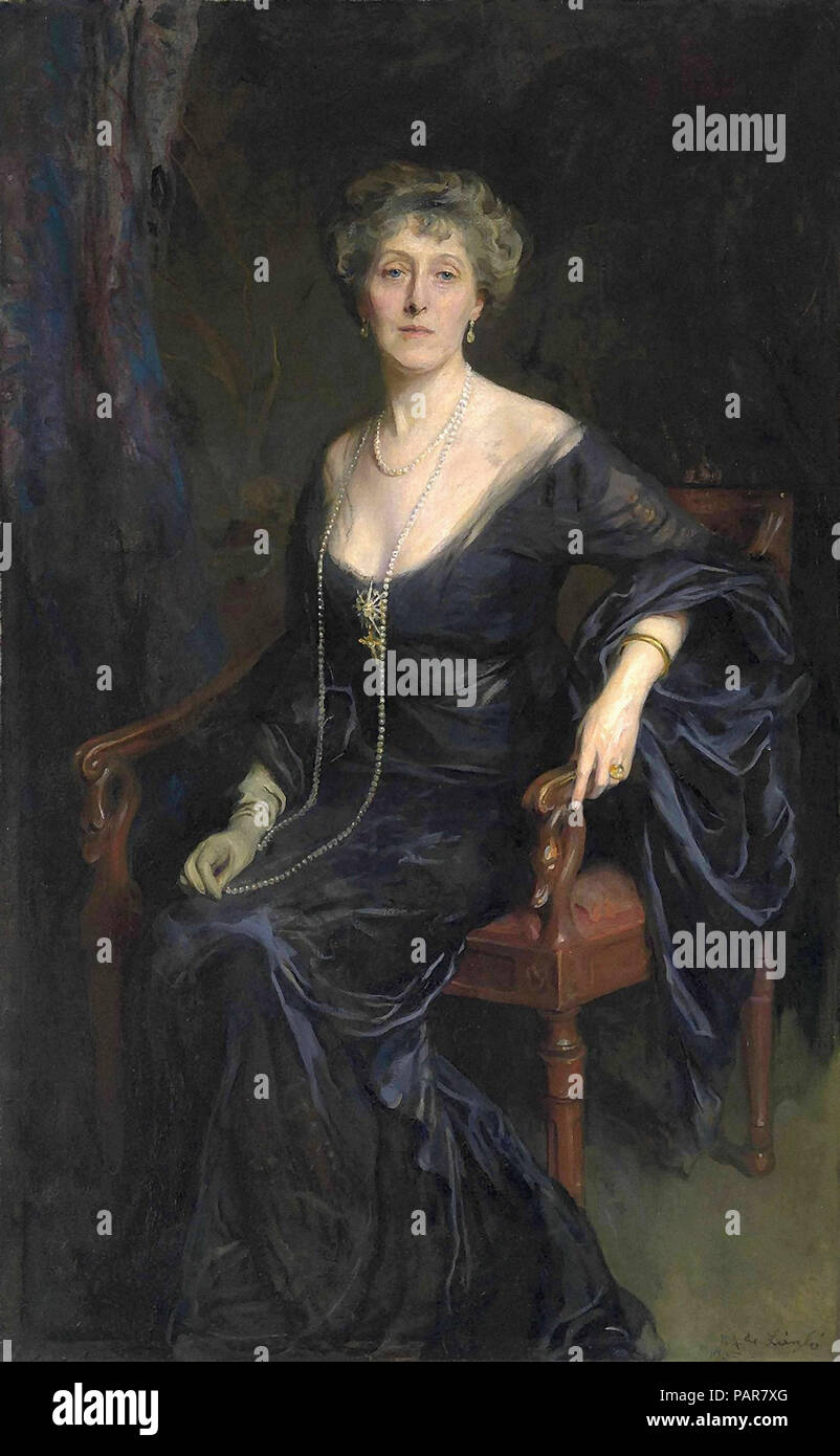 Laszlü3 FüCLöp Elek - Portrait of Mary Frances Dundas Wife of Robert ...