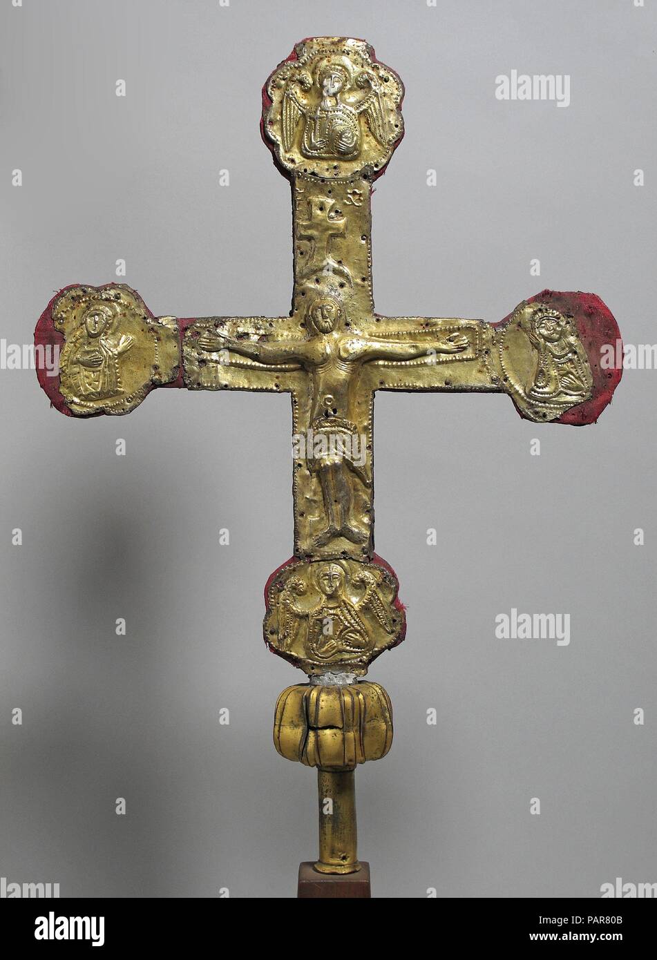 Processional Cross. Culture: Spanish. Dimensions: Overall: 14 1/4 x 20 ...
