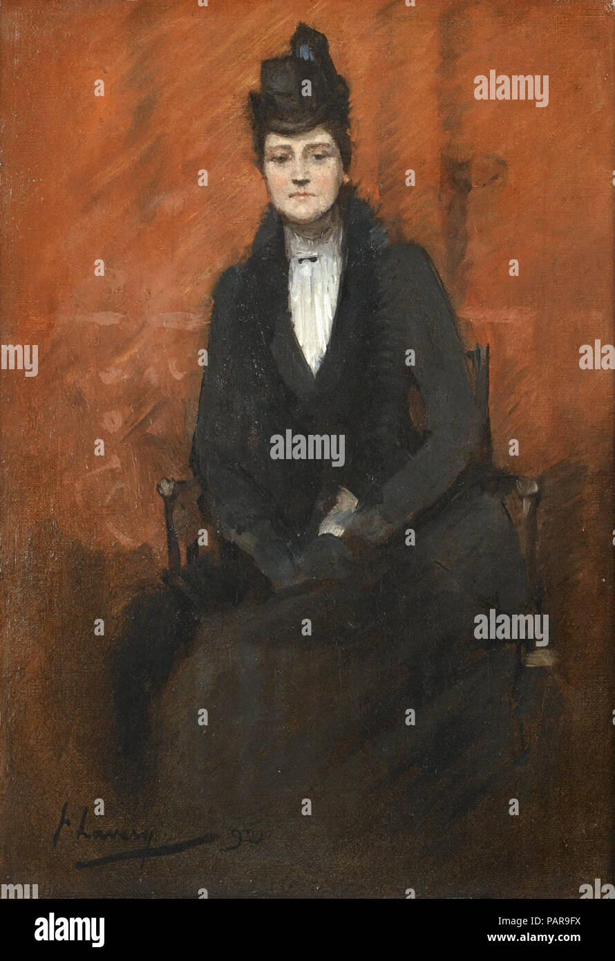 Lavery Sir John - Portrait of Helen Bell Stock Photo - Alamy