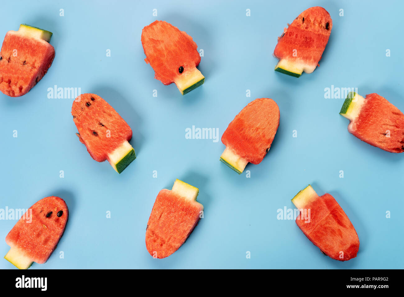 Blue popsicle hi-res stock photography and images - Alamy