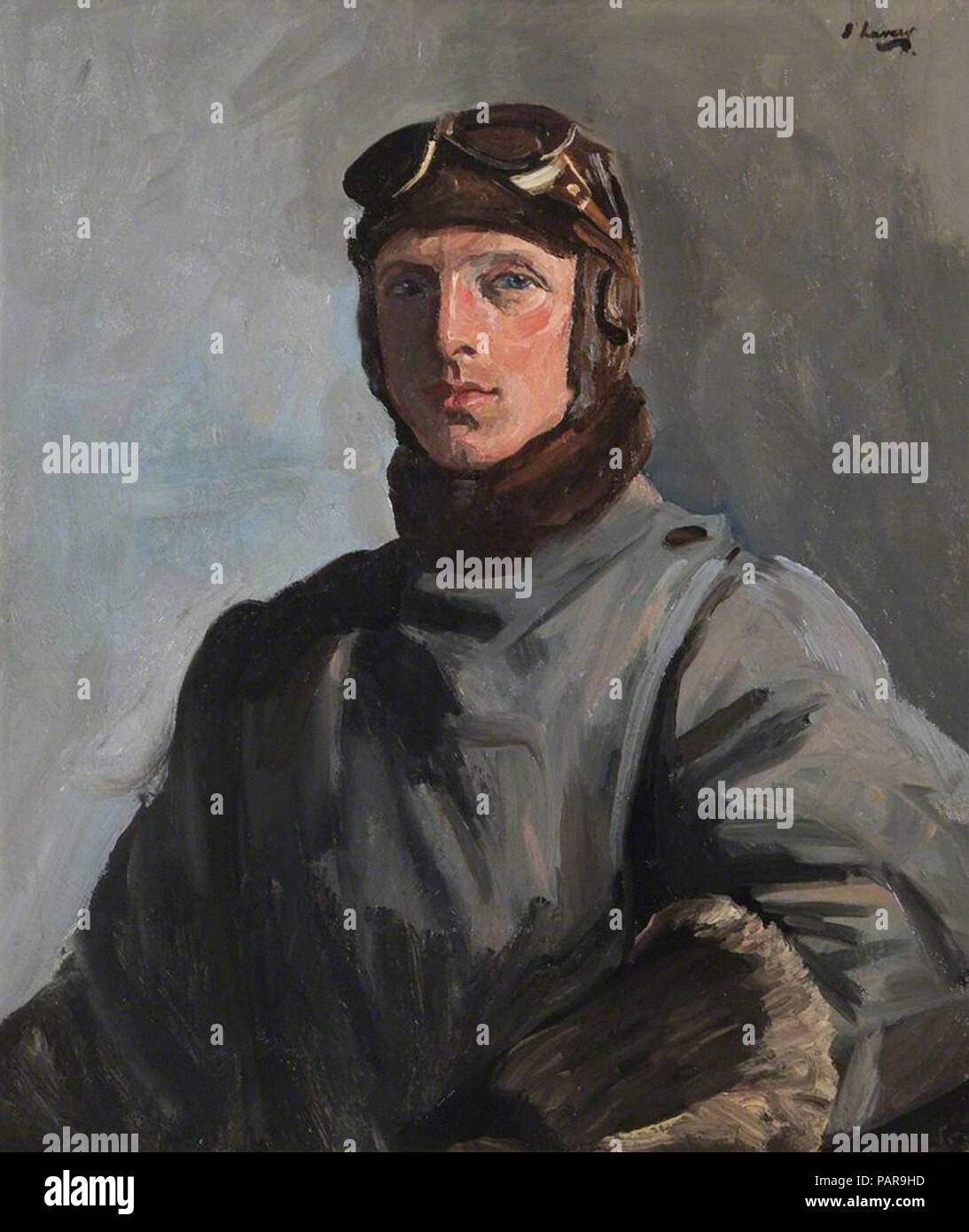 Lavery Sir John - Sir John Alcock Stock Photo - Alamy