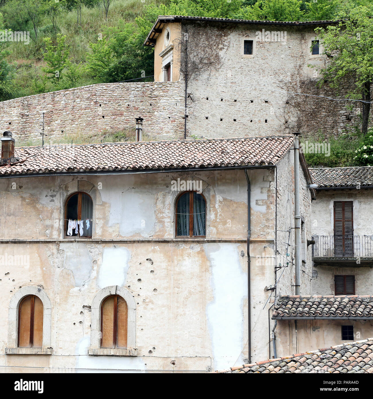 Glimpse of Visso, beautiful village in the Province of Macerata - Italy ...
