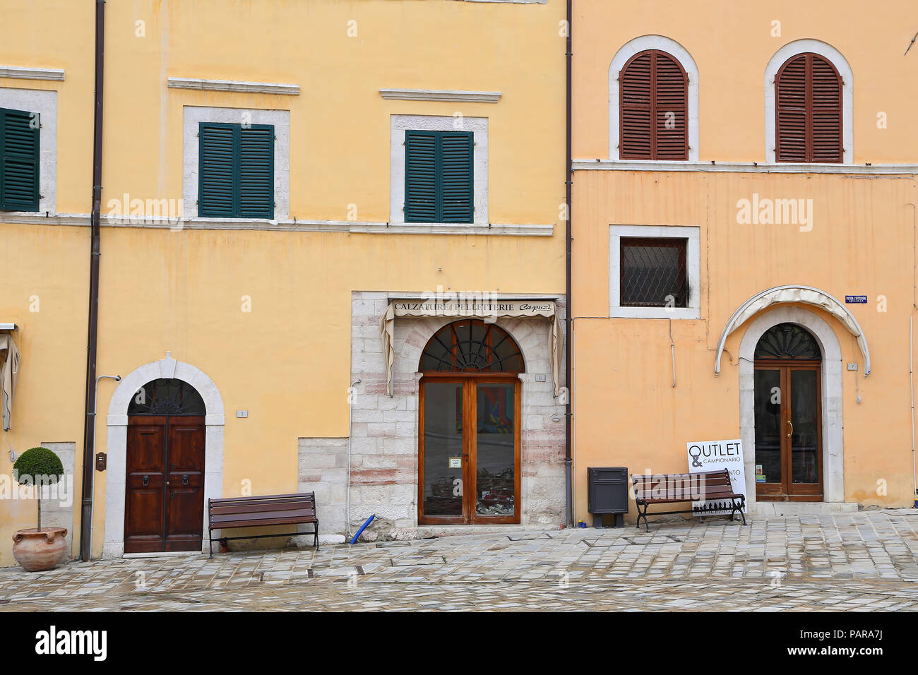 Glimpse of Visso, beautiful village in the Province of Macerata - Italy ...