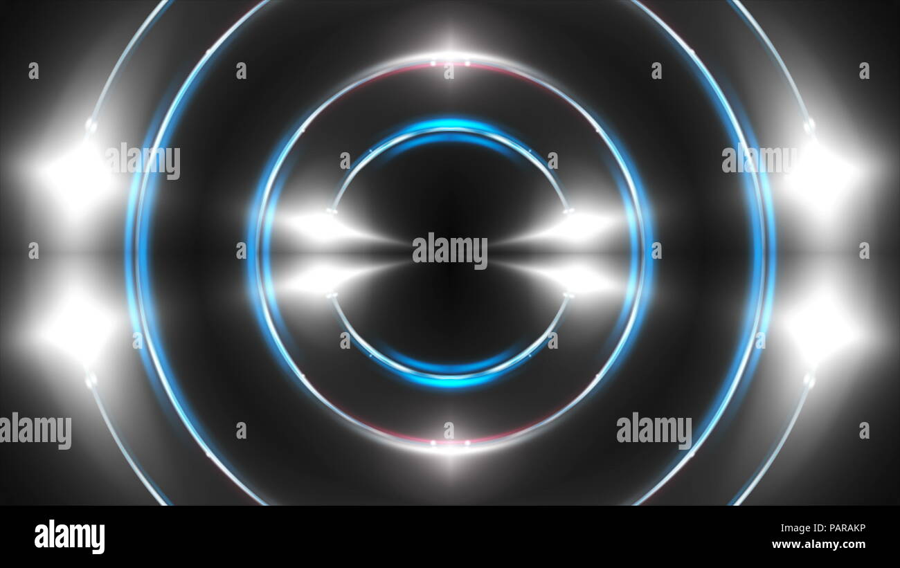 Abstract white fractal lights, 3d rendering backdrop, computer generating background Stock Photo ...