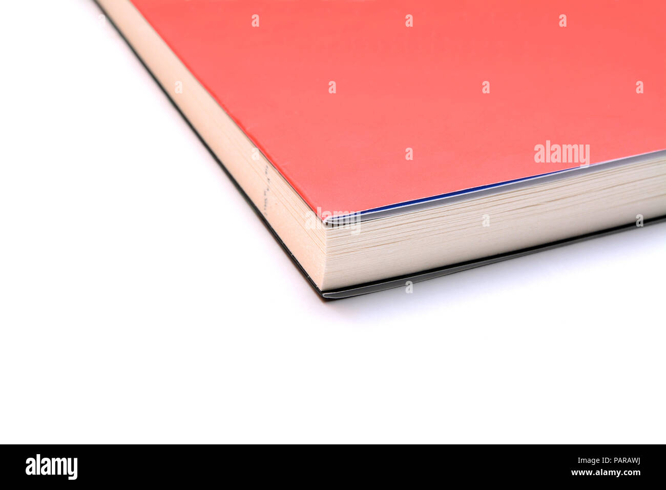detail of a red book Stock Photo - Alamy