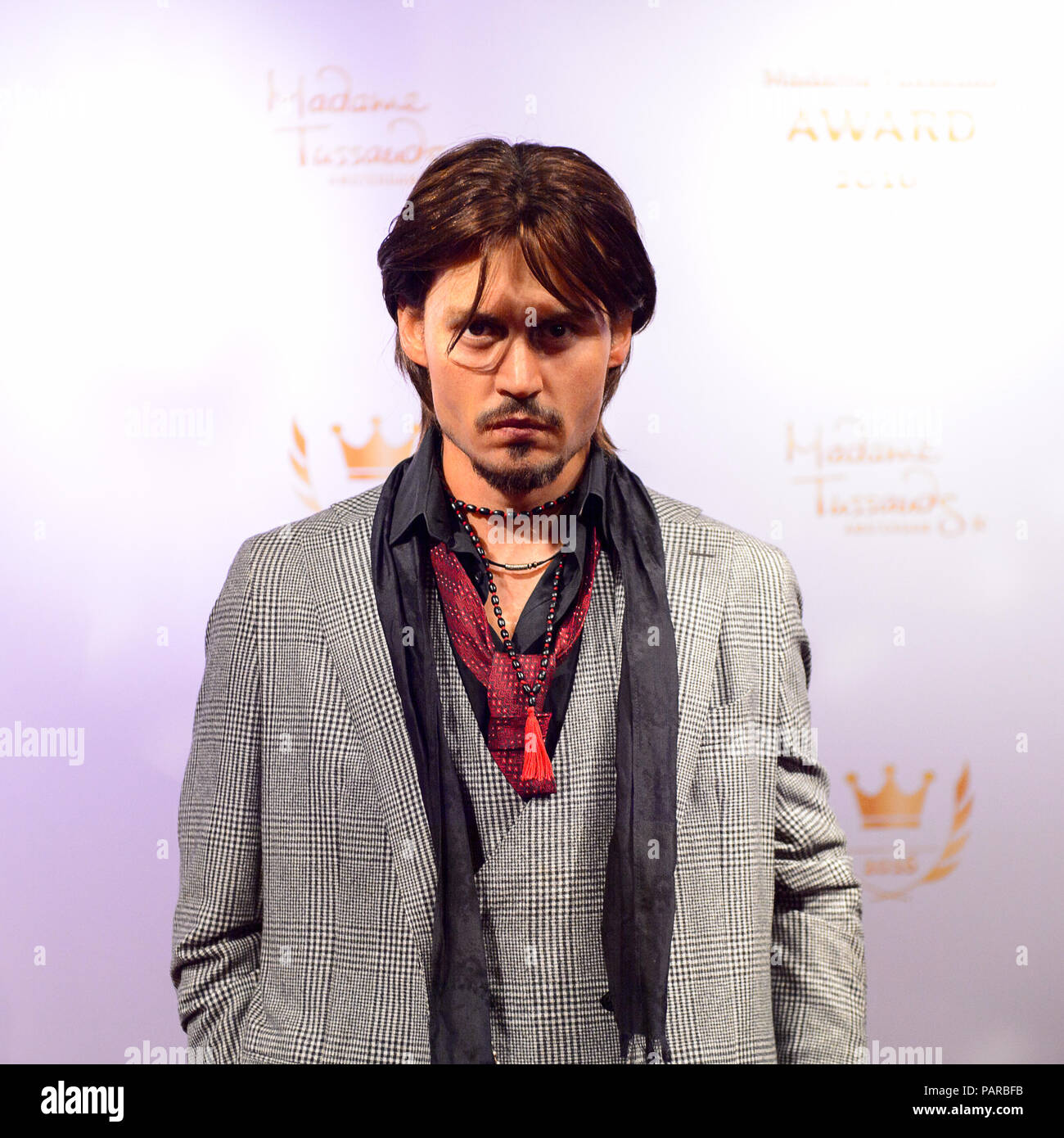Johnny depp wax figure hi-res stock photography and images - Alamy