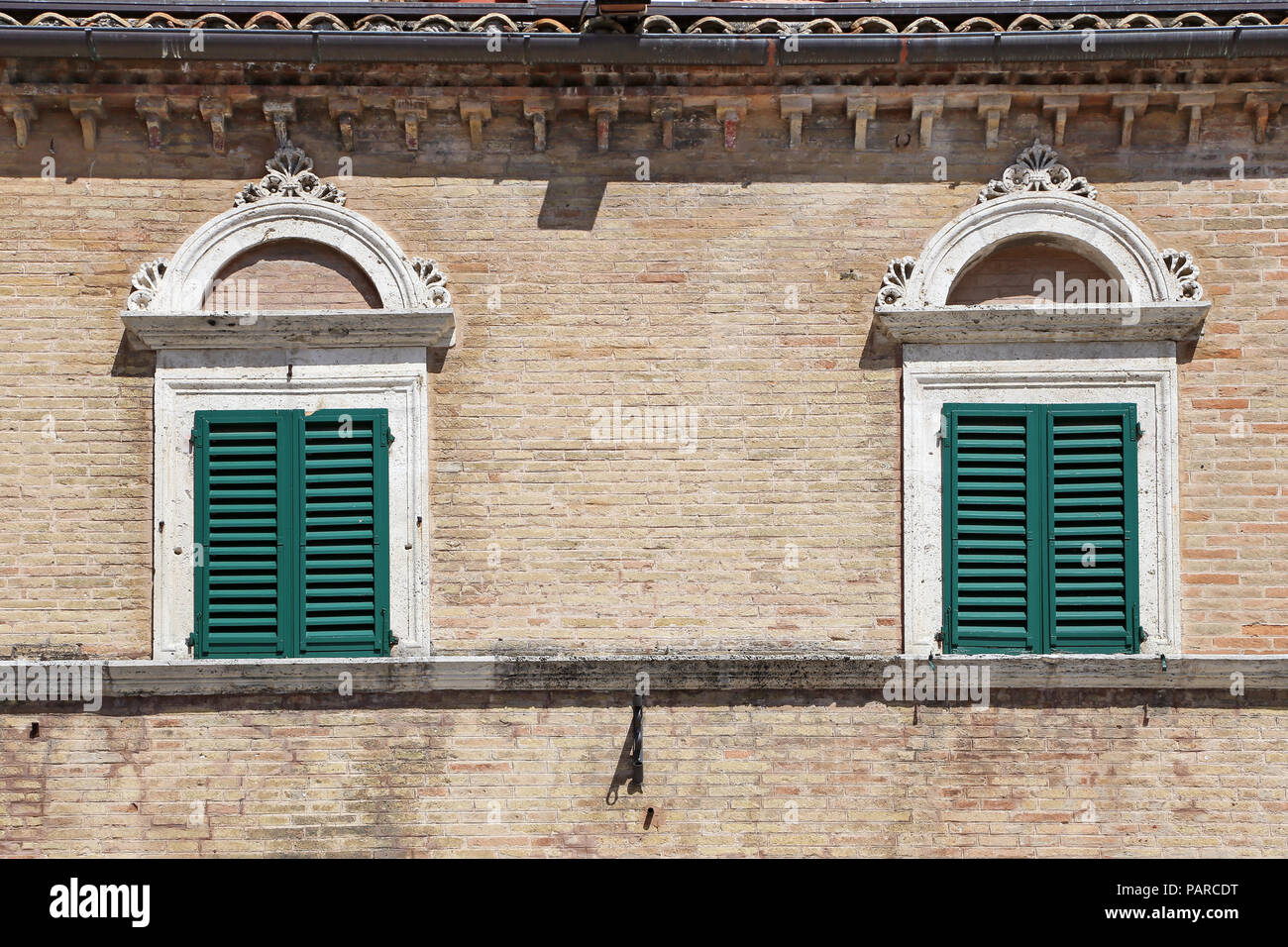 Ascoli Piceno (Marches, Italy) - Ancient building in the main square ...