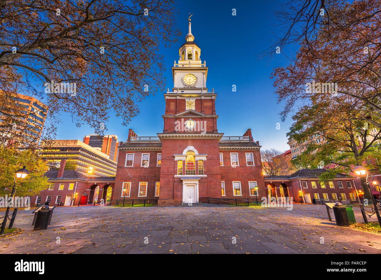 Independence Hall in Philadelphia, Pennsylvania, USA Stock Photo - Alamy