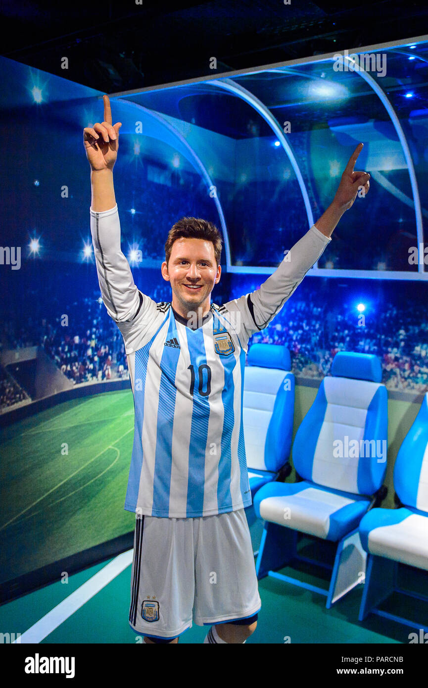 AMSTERDAM, NETHERLANDS - OCT 26, 2016: Leonel Leo Messi, FC Barcelona ...