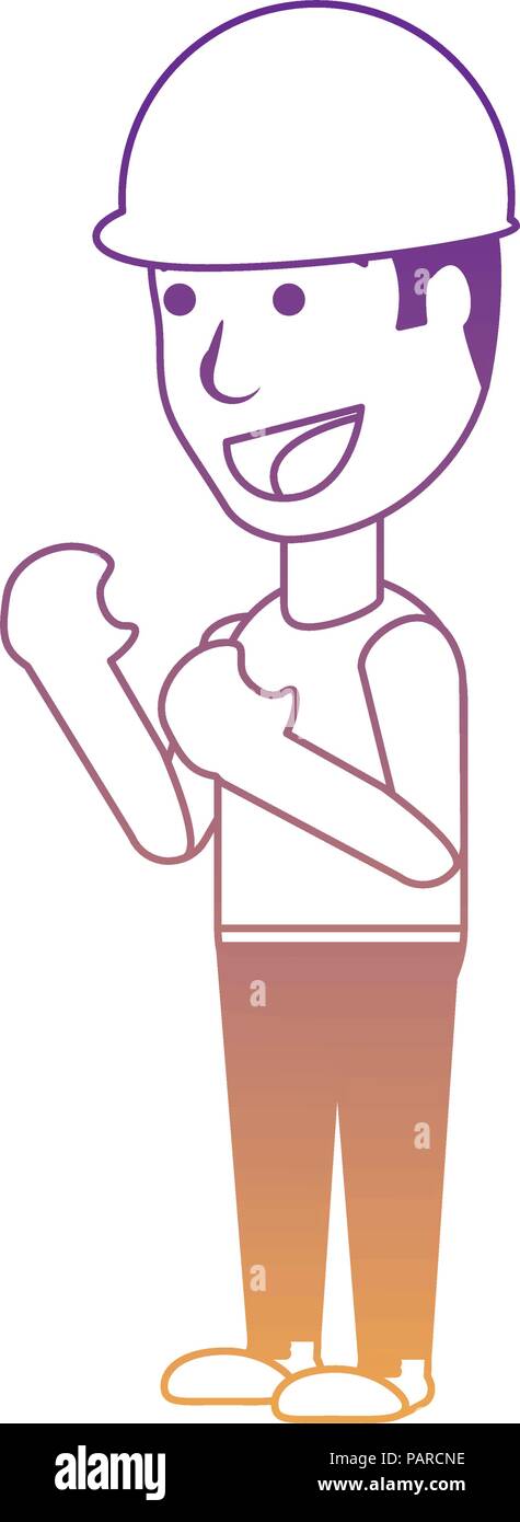 woman with safety helmet icon over white background, vector ...