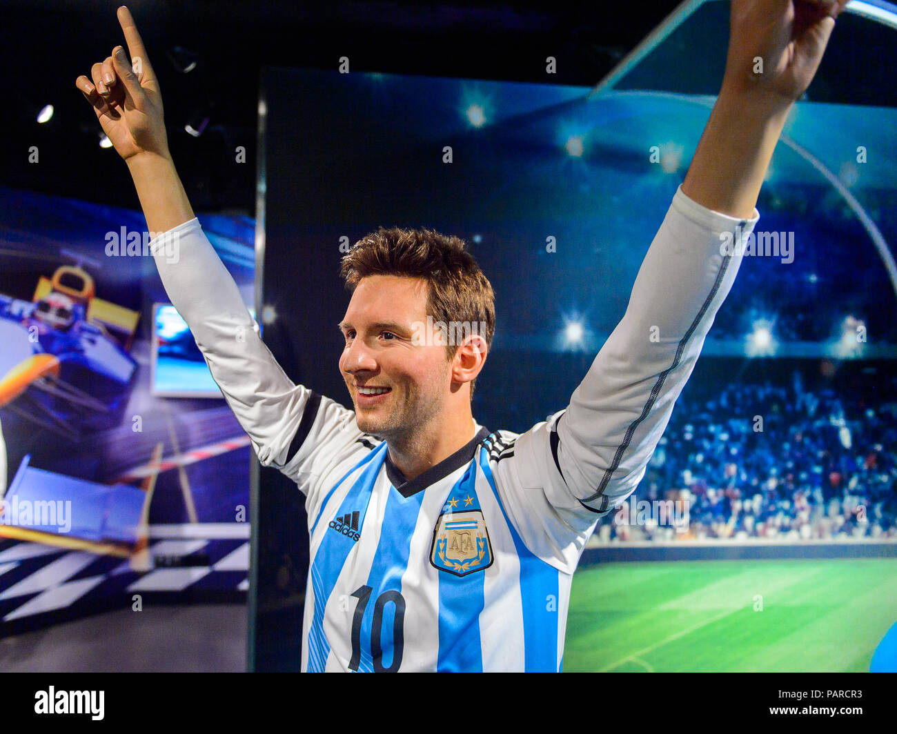 AMSTERDAM, NETHERLANDS - OCT 26, 2016: Leonel Leo Messi, FC Barcelona ...