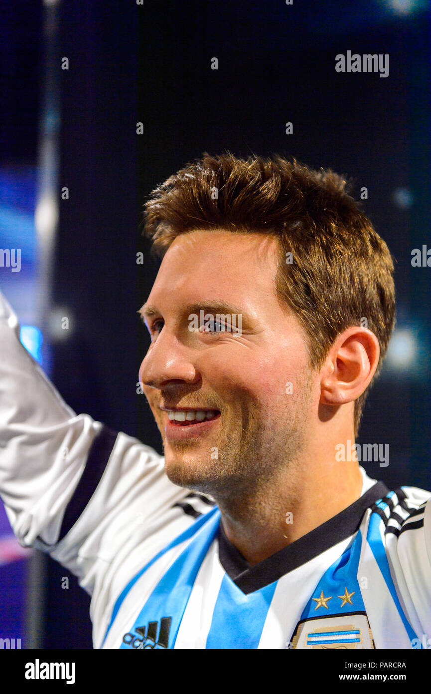 AMSTERDAM, NETHERLANDS - OCT 26, 2016: Leonel Leo Messi, FC Barcelona ...