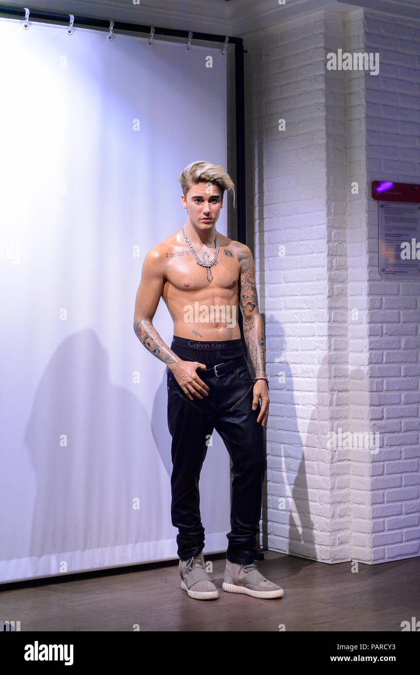 AMSTERDAM, NETHERLANDS - OCT 26, 2016: Justin Drew Bieber, a Canadian ...